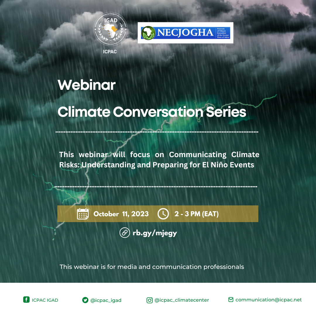Communicating Climate Risks: Understanding and Preparing for El Niño Events - ICPAC