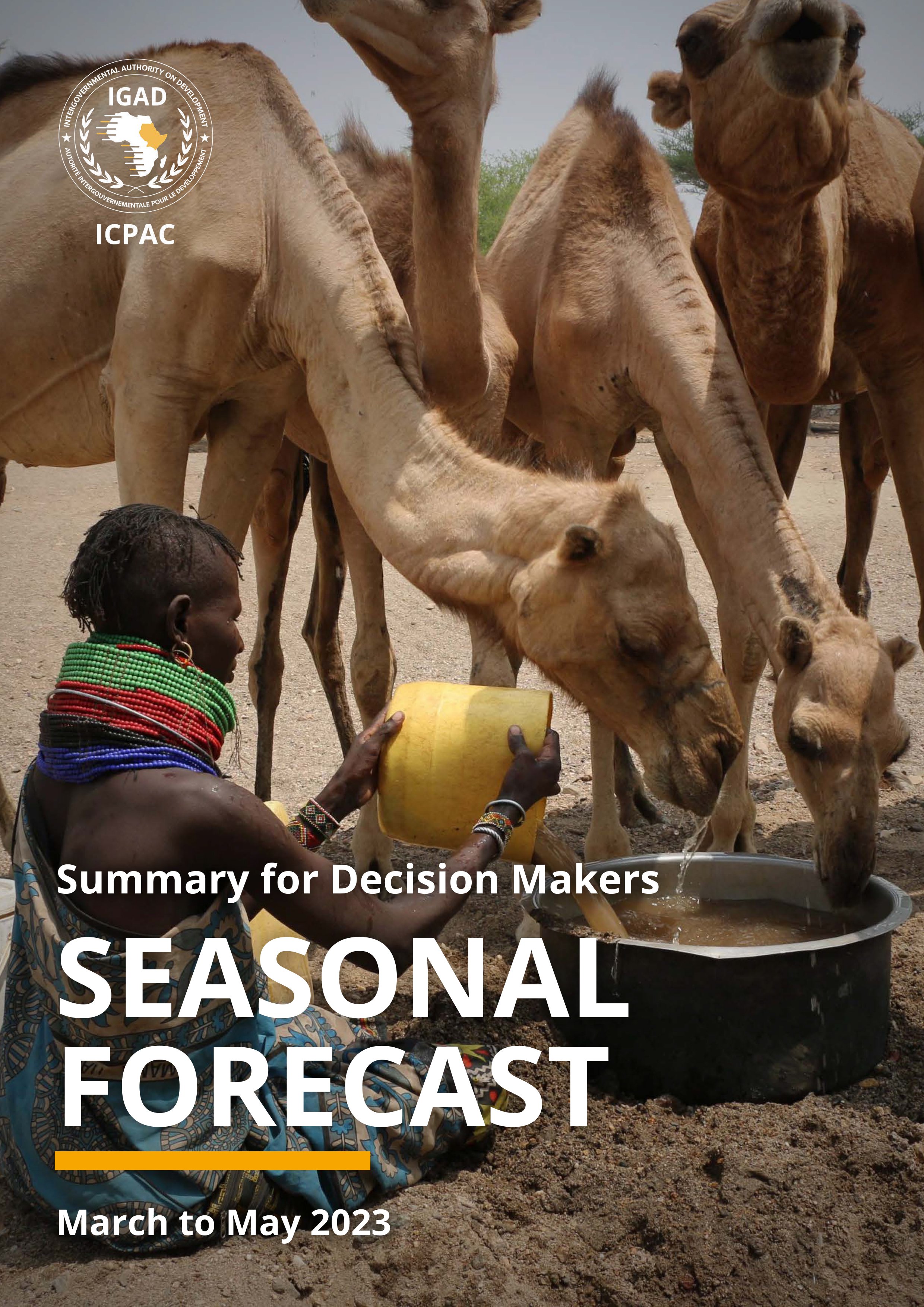 Summary for Decision Makers, March to May 2023 Season - ICPAC