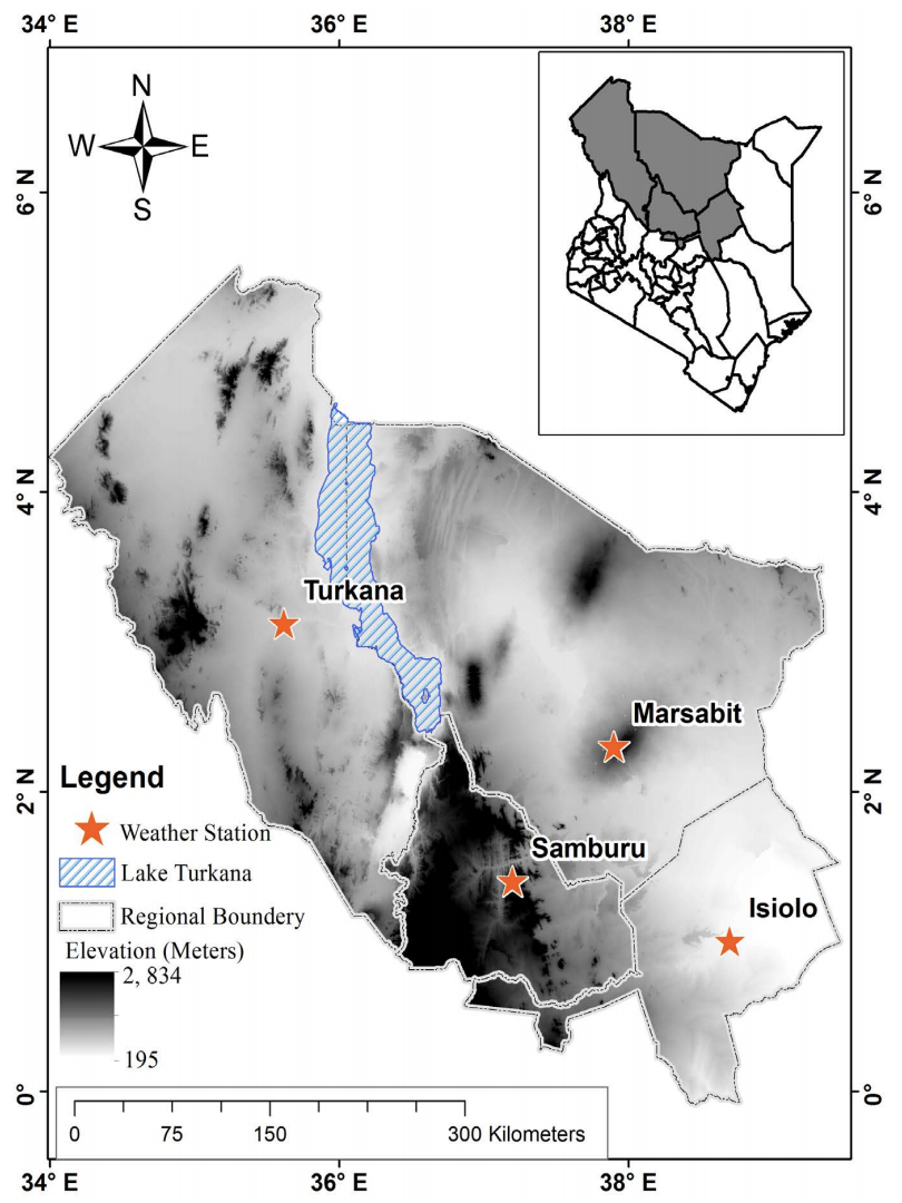 Magnitudes of Climate Variability and Changes over the Arid and Semi ...