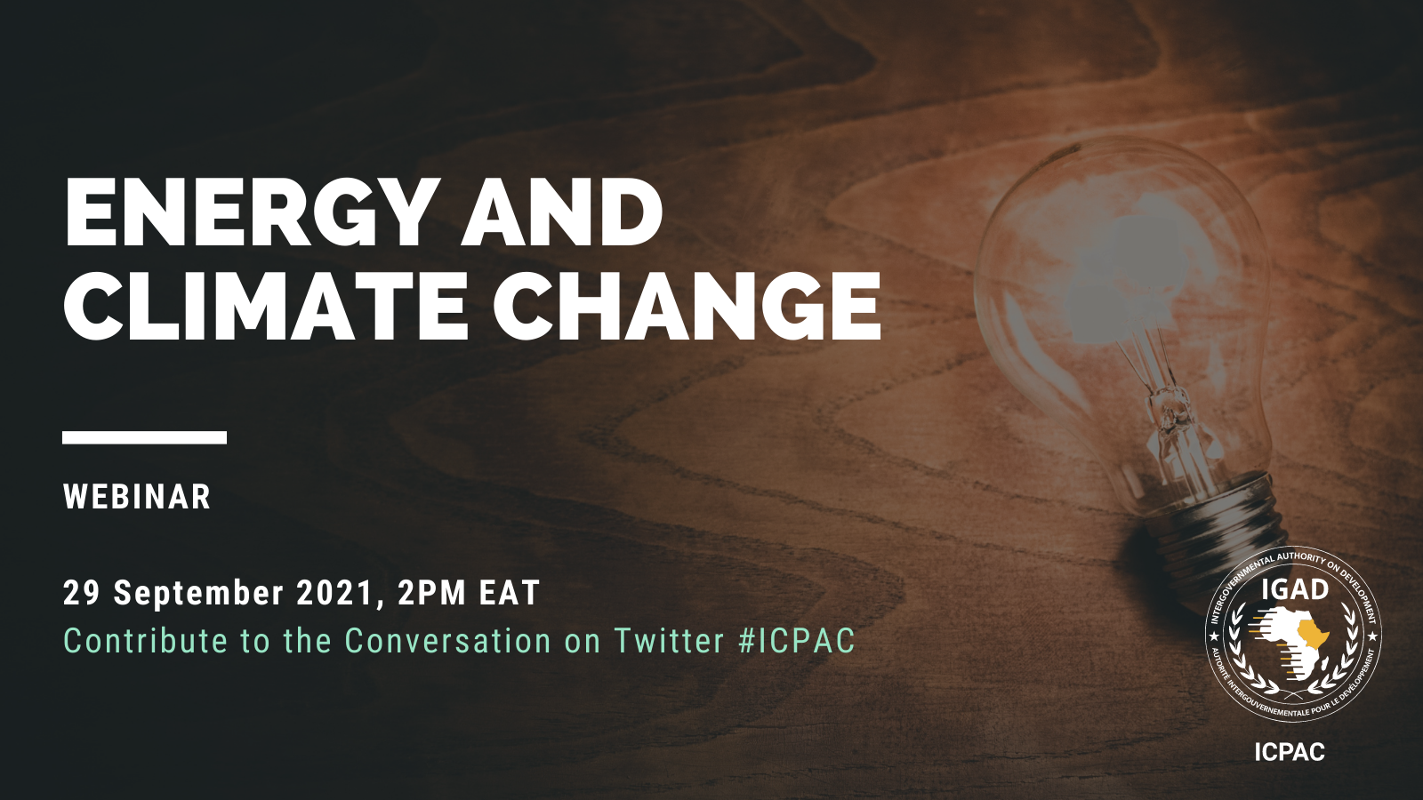 Energy and Climate Change - ICPAC