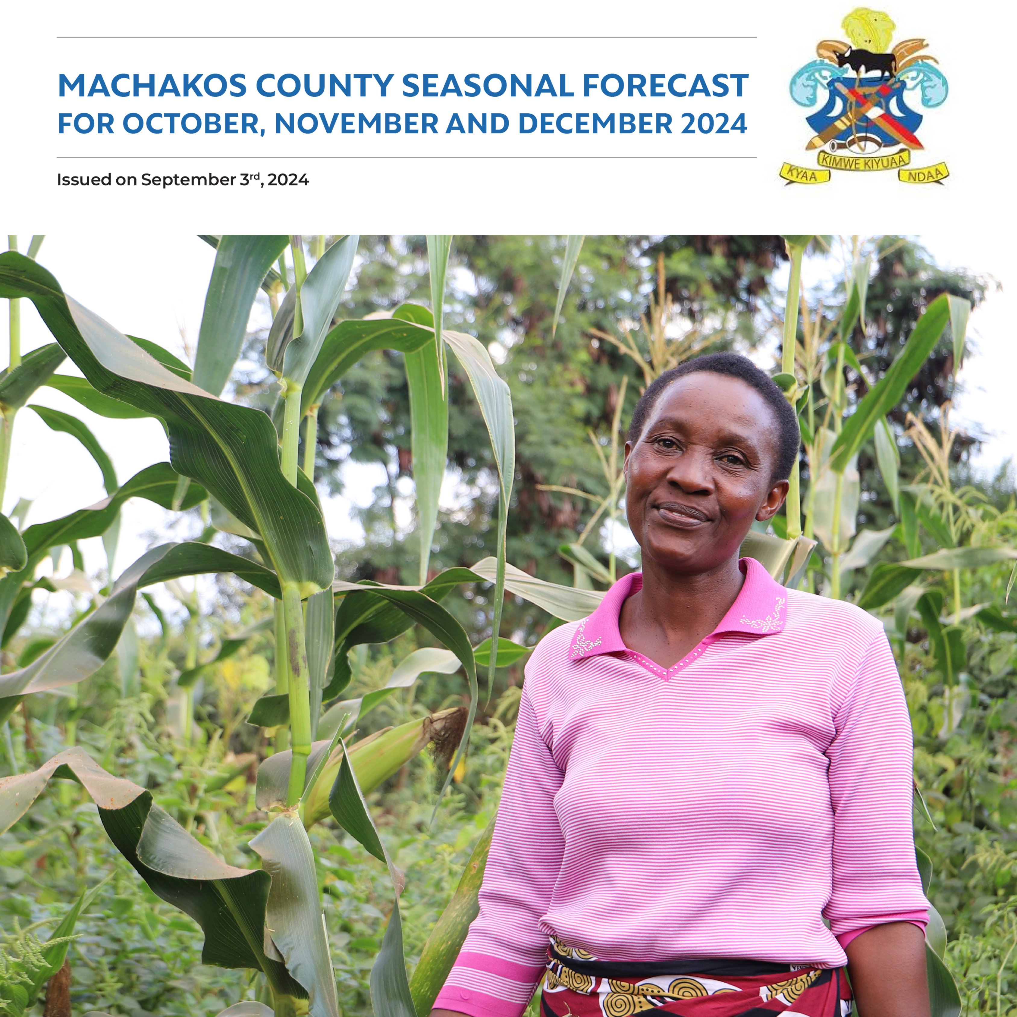 Summary for Decision Makers, October to December 2024 Season - Machakos ...